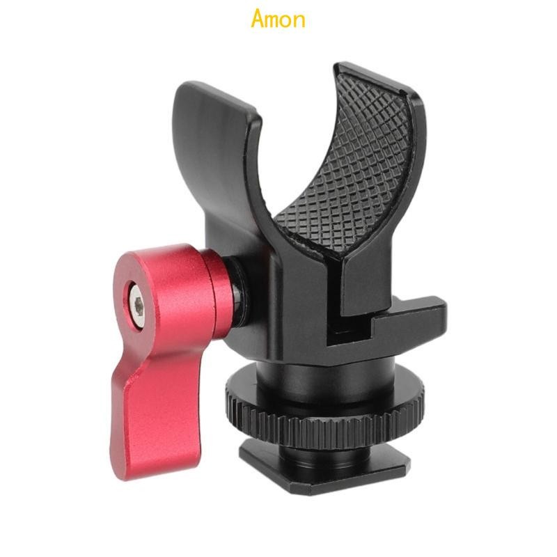 Amon Professional Aluminum Alloy Super Clip Mount for Microphone Cold ...