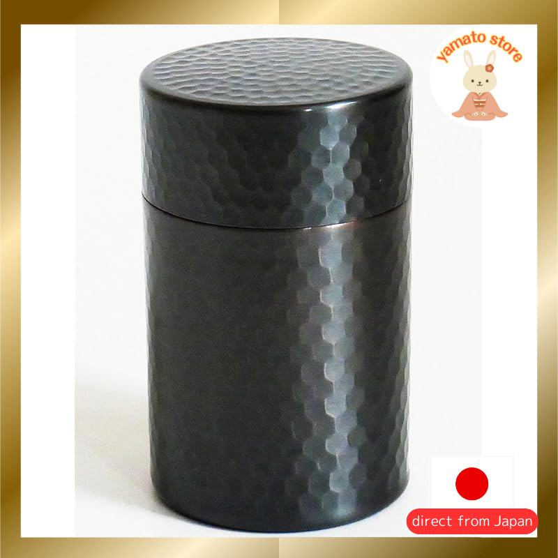 Copper Tea Canister, Tsubame Sanjo【 Seamless Pure Copper / Capacity ...