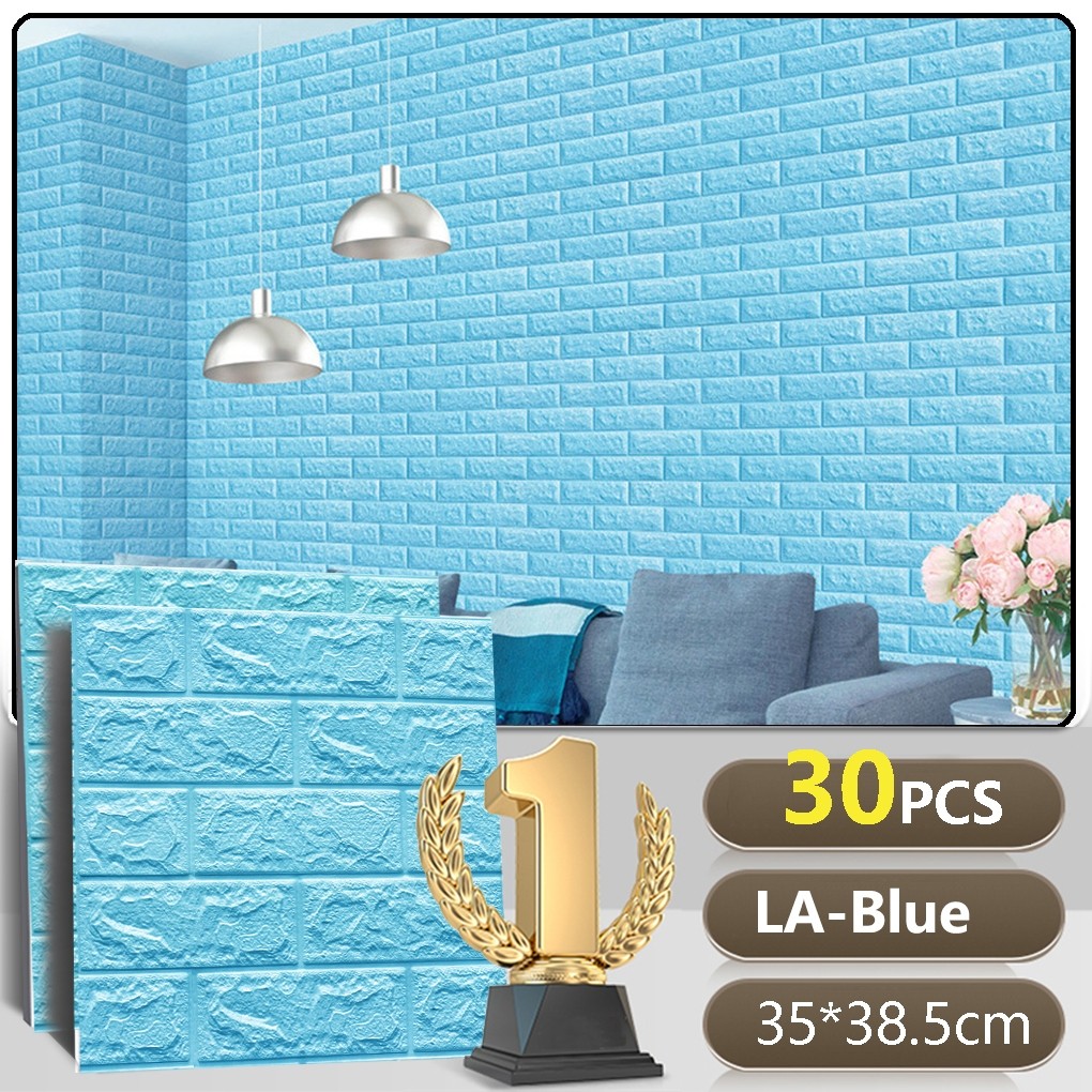 30pcs 3D Wallpaper Home Decor Self Adhesive Wall Sticker ceilings ...