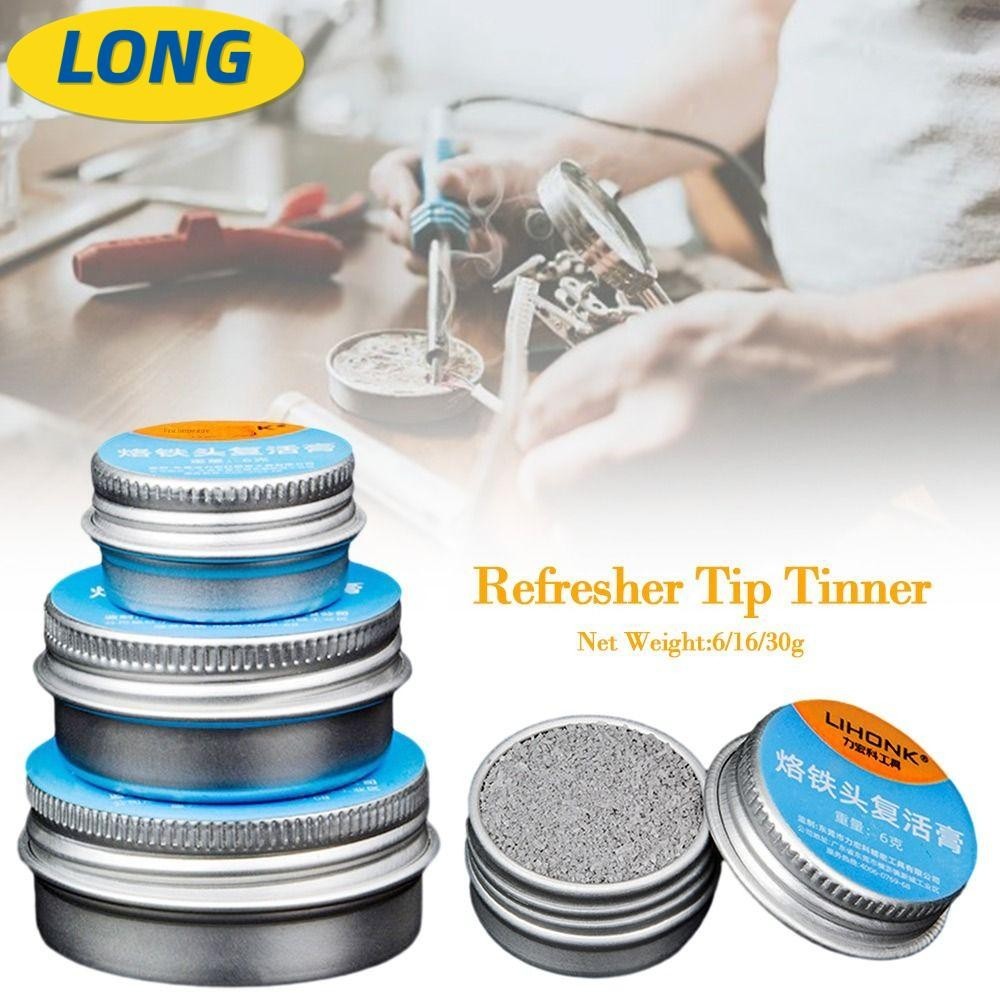 LONNGZHUAN Refresher Tip Tinner, Lead Free 6/16/30g Soldering Tip ...