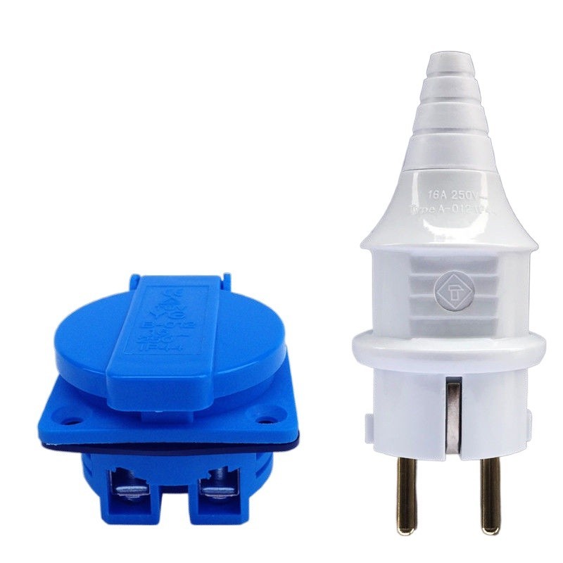 ۩ Original gasoline generator two-hole plug full copper socket ...