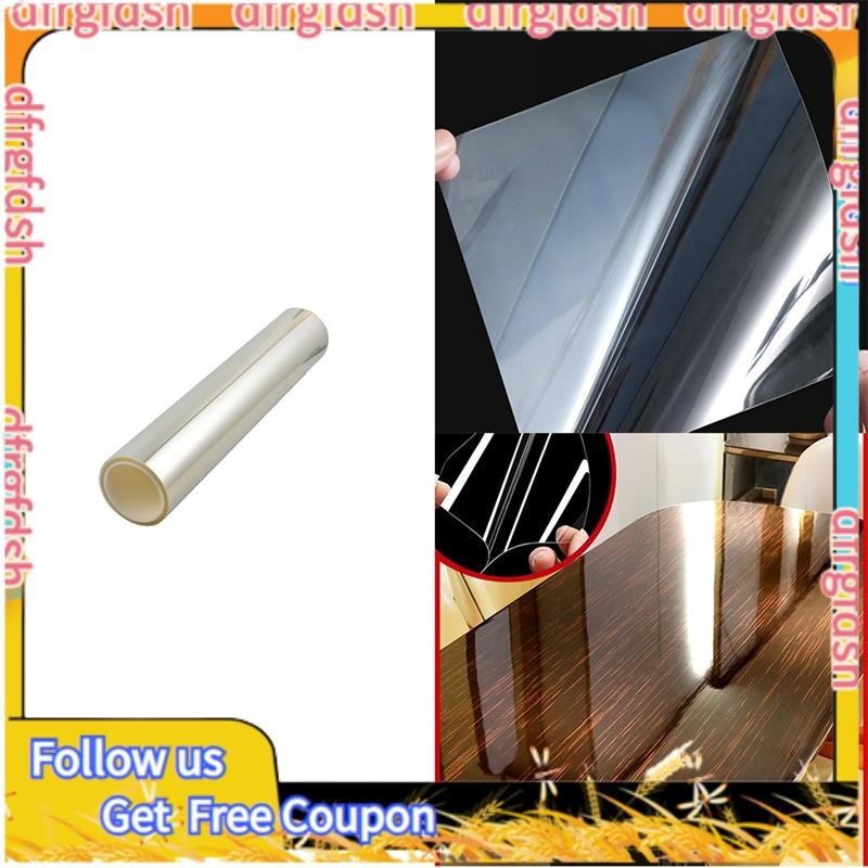 【D&F】Adhesive Table Protective Film Glossy Clear Protection Anti ...