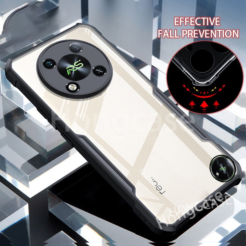 Case For itel RS4 4G itelRS4 2024 Phone Casing Back Cover Clear View ...