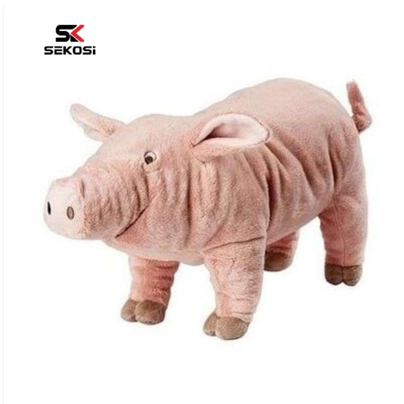 Sk IKEA 40CM Konori Big Pig Plush Toy Pig Doll Cute 100% | Shopee ...