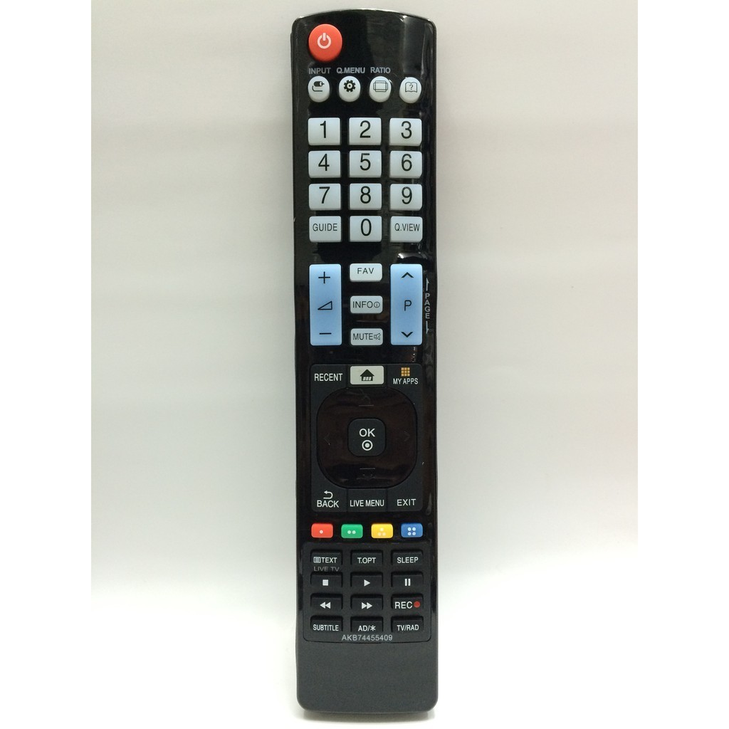 GG+LG TV remote akb74455409 [home my apps button] compatible with all ...