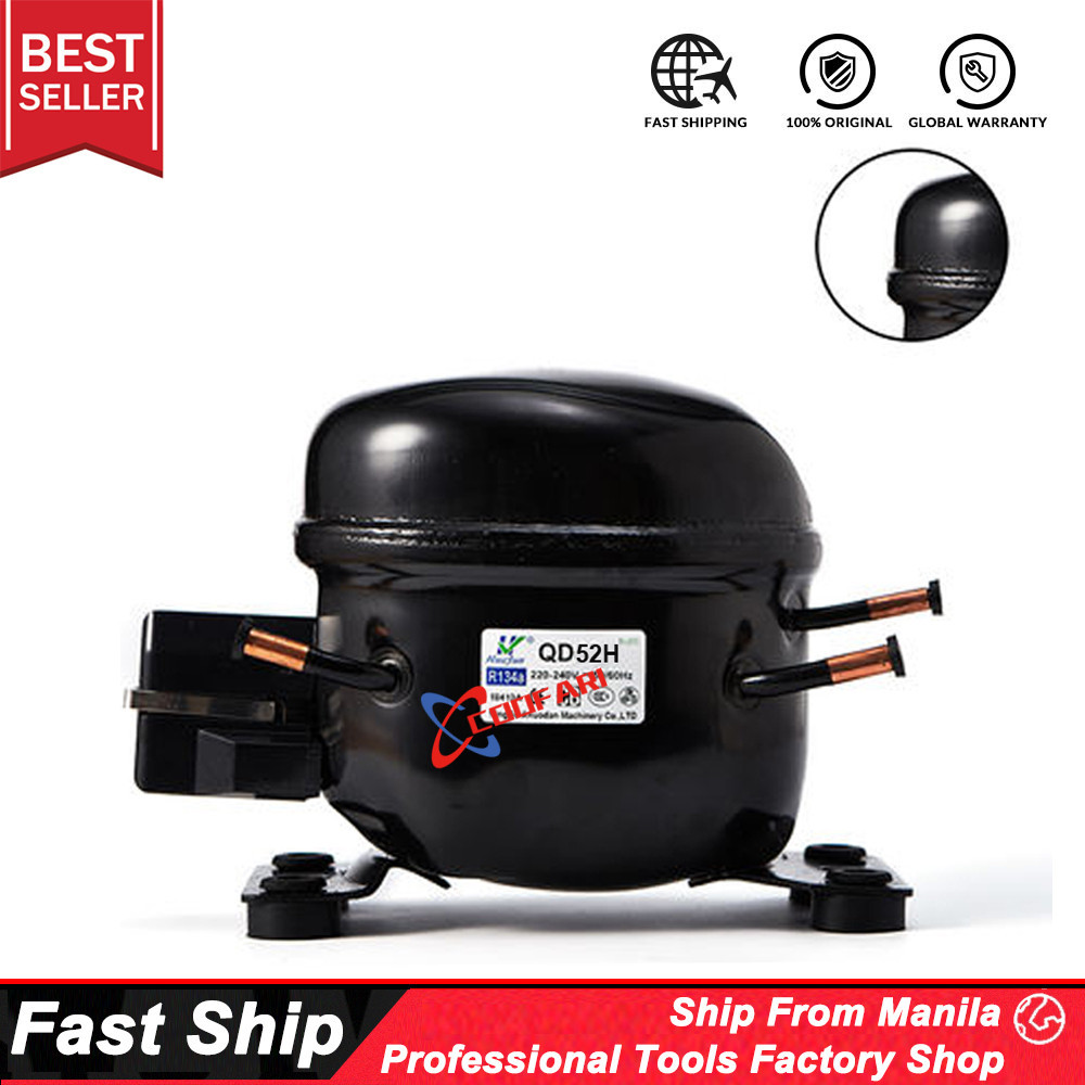 Refrigerator Compressor 120W Horsepower QD52H R134a 220v Refrigerator ...