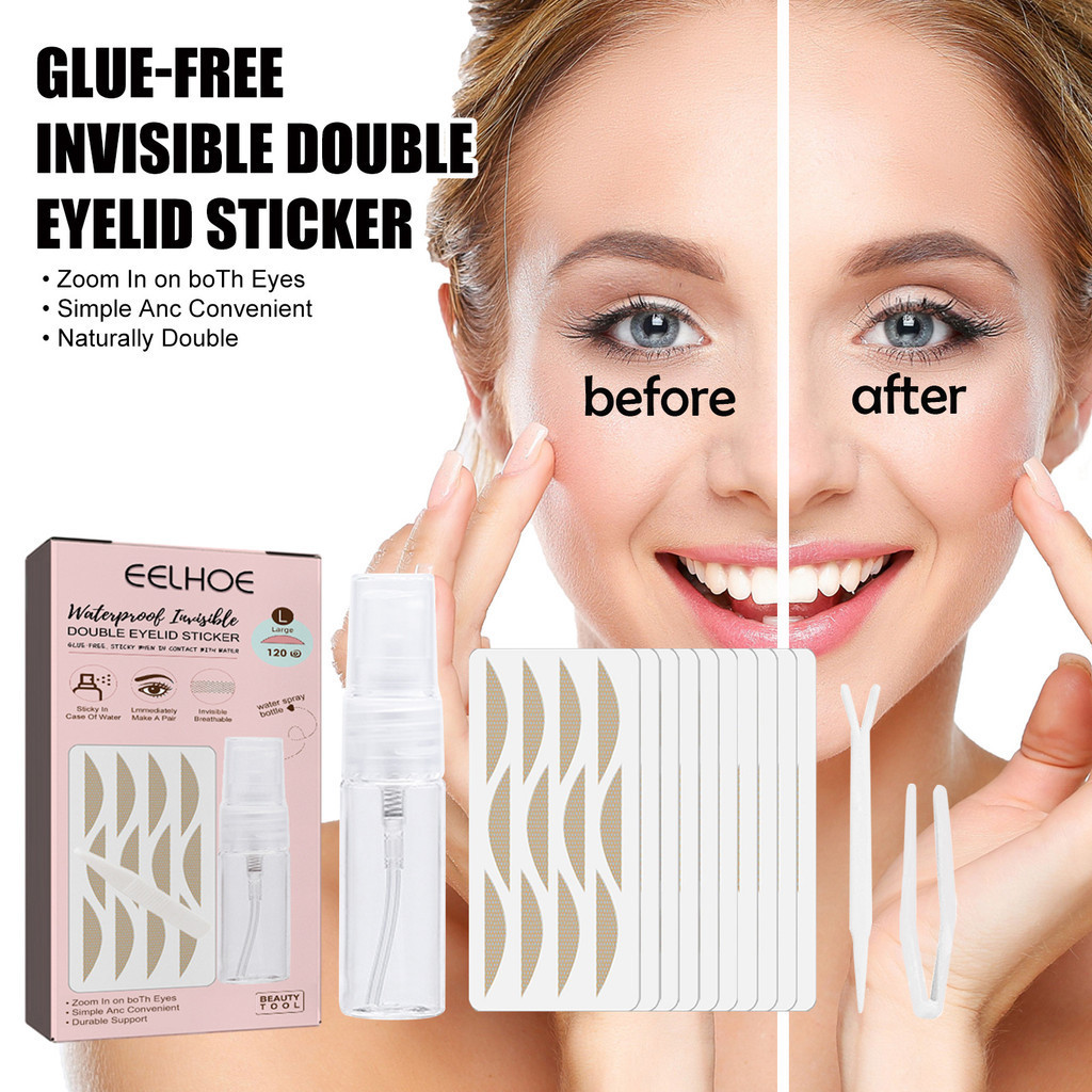 Eelhoe Lace Seamless Double Eyelid Sticker Natural Seamless Inner ...