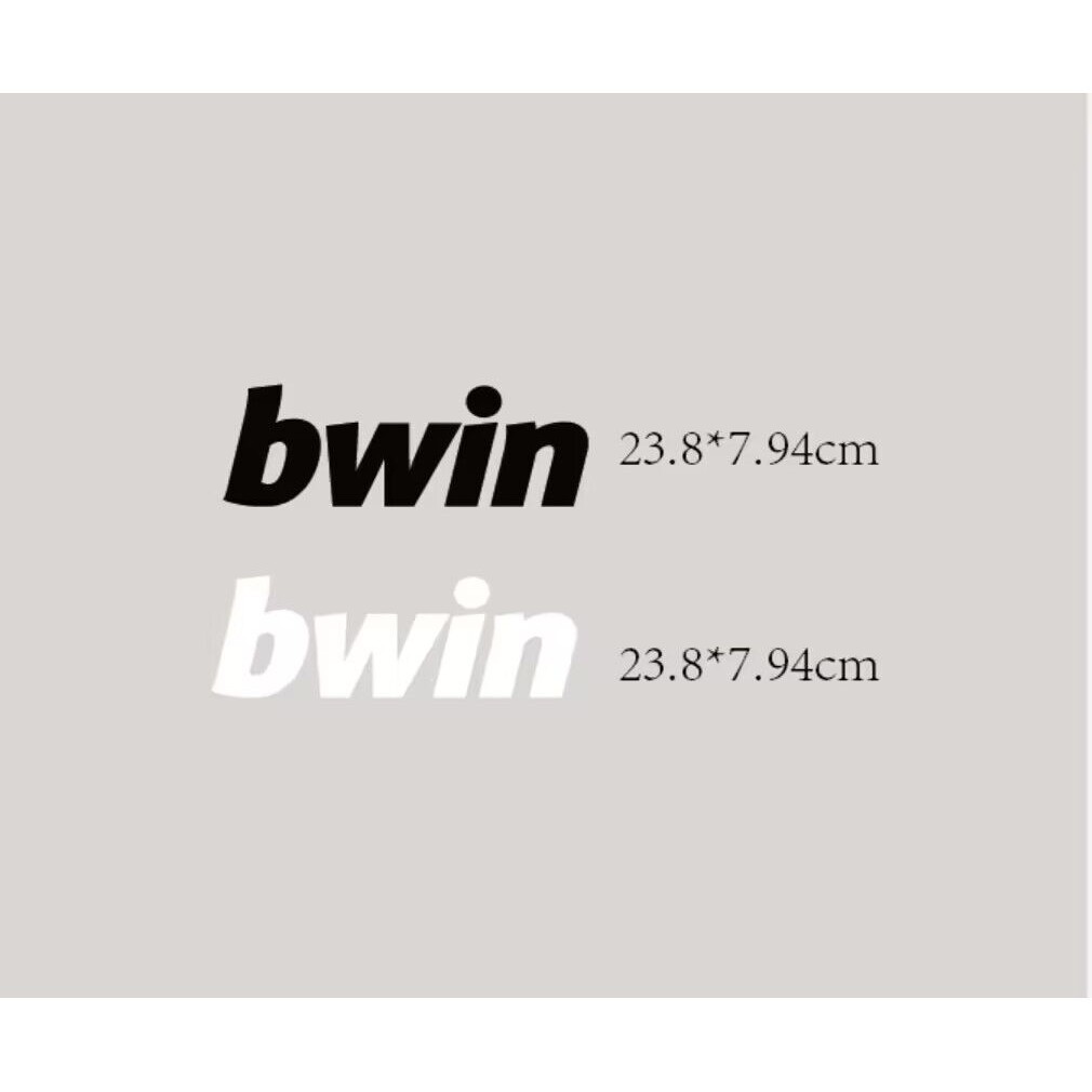 Bwin sponsor Patch Heat Transfer Iron ON Soccer Badge | Shopee Philippines