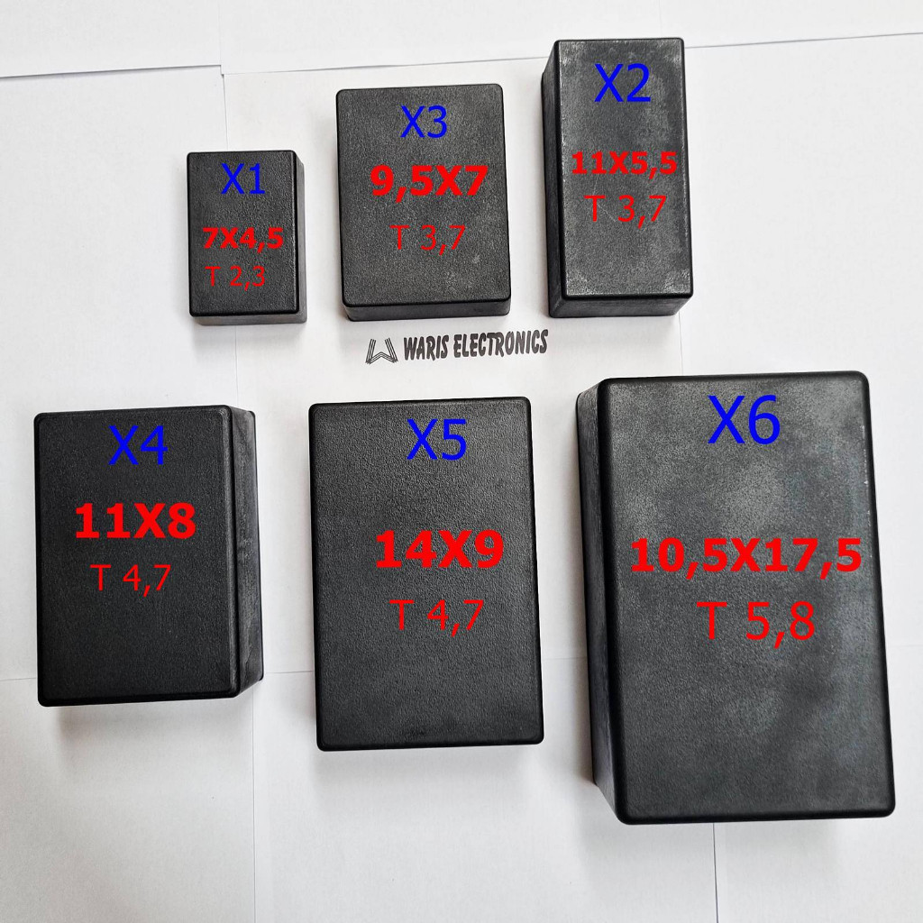 Multi Plastic Box X1 X2 X3 X4 X5 X6 Box Project Thick Box for ...