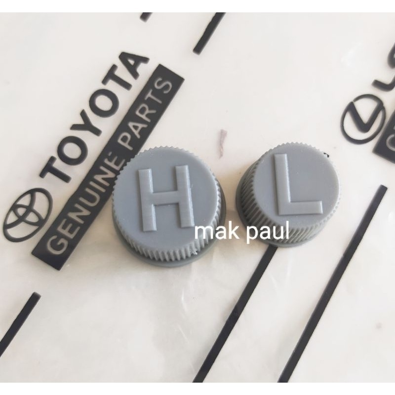 Ac valve cover R134a INNOVA FORTUNER HILUX YARIS VIOS ALTIS CAMRY ...