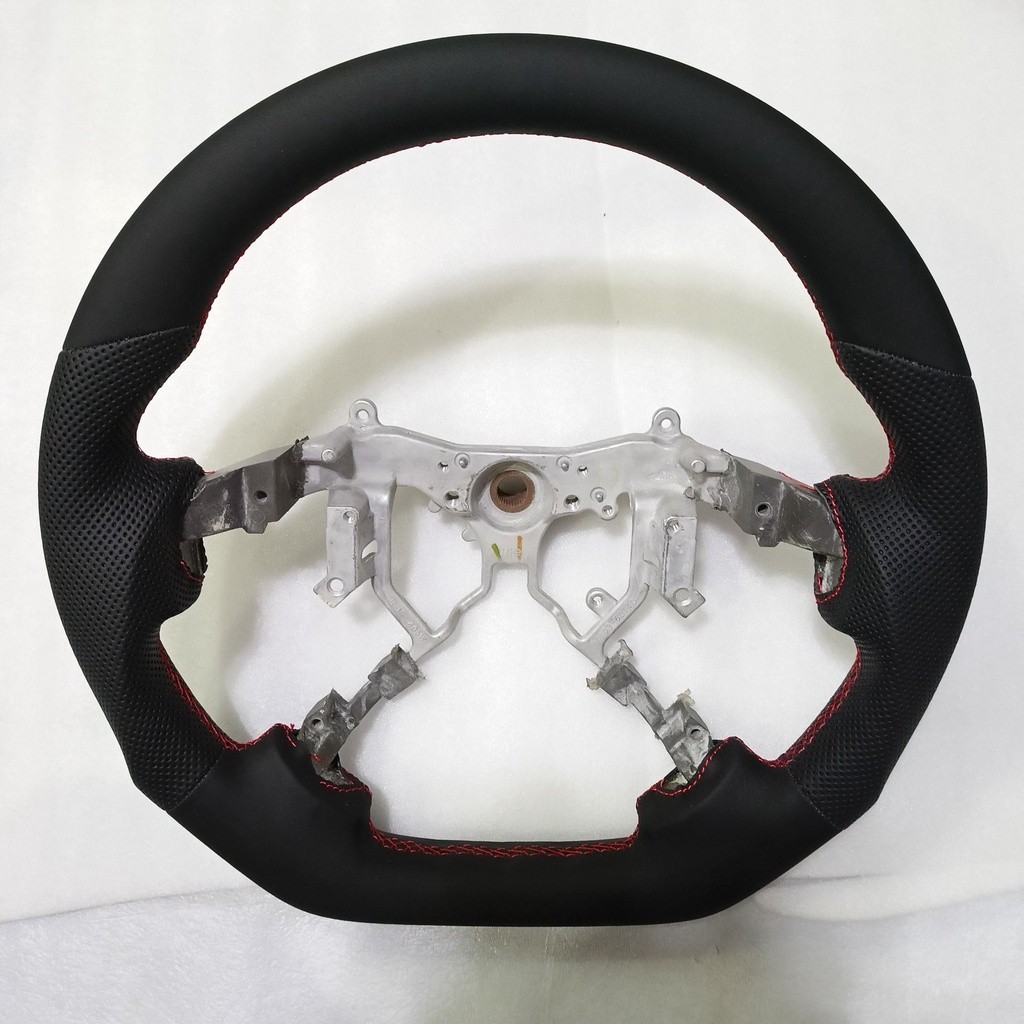 PURE LEATHER Steering Wheel Frame TOYOTA HIACE Hi-Ace COMMUTER GRANDIA ...