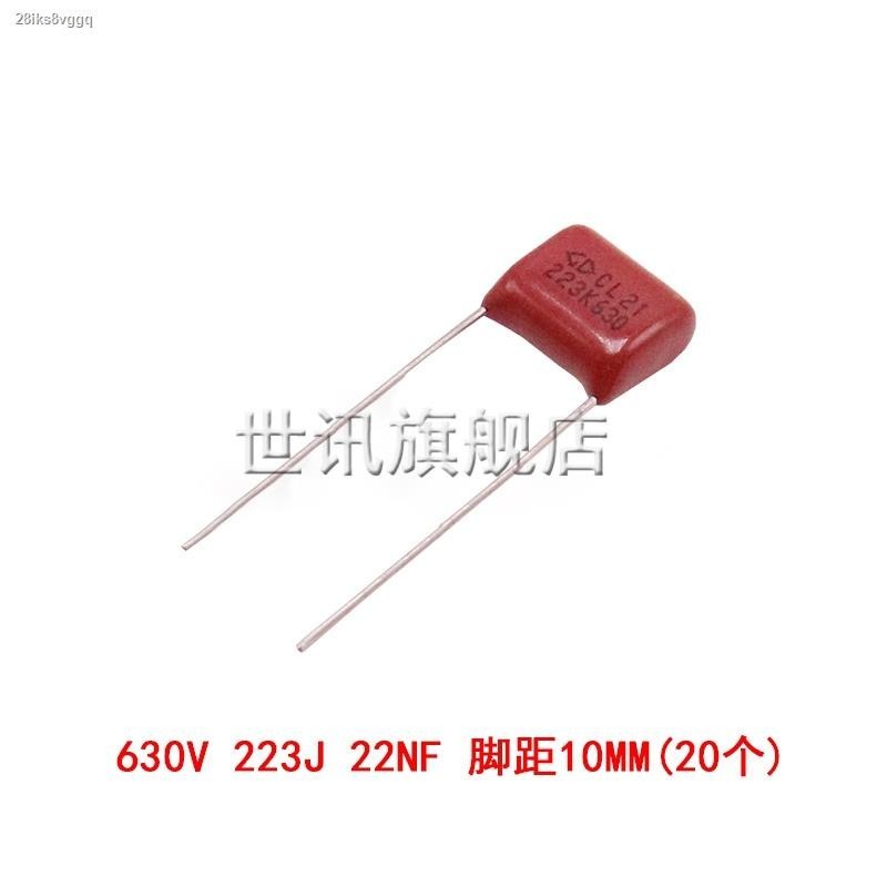 World News] CBB capacitor 223 630V 22NF 0.022UF pitch 10MM (20 ...
