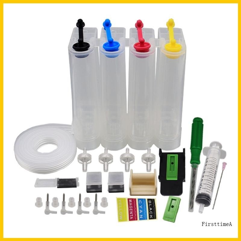 Fir 4-Color Continuous Ink Supply System External Bottle Pipeline Kit ...