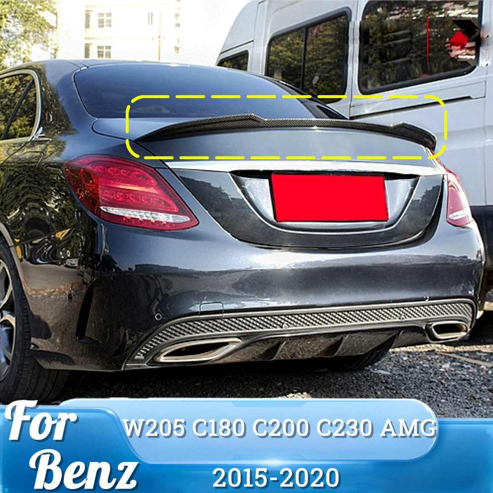 For Mercedes Benz C Class W205 C180 C200 C230 AMG 2015-2020 Car Rear ...