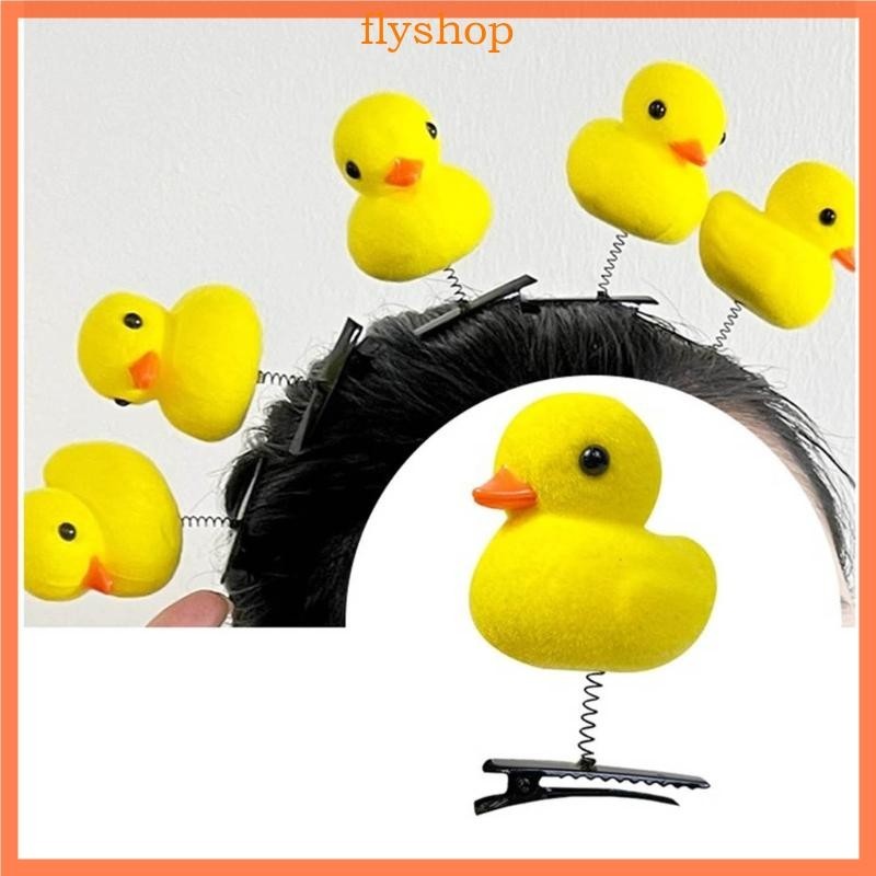 FLY Pack of 50 Stylish Children s Hair Accessory Funny Cartoon Duck ...