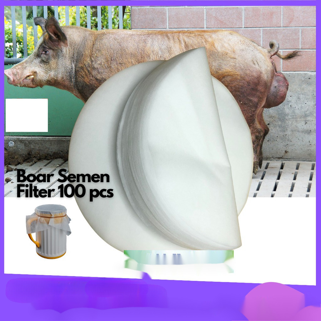 Boar Semen Filter 100 pcs artificial insemination pig semen collection ...