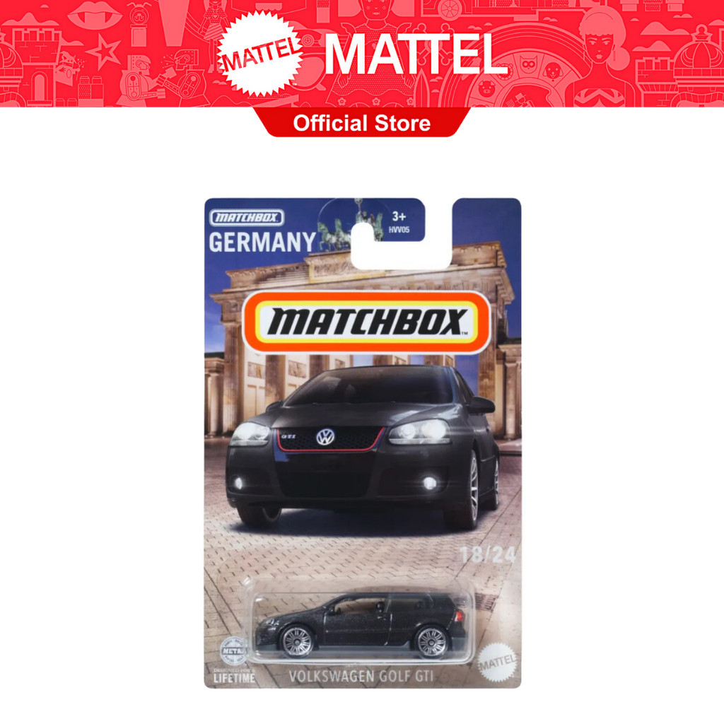 Matchbox 1:64 Die-cast Europe Assortment Vehicle Volkswagen Golf GTI ...