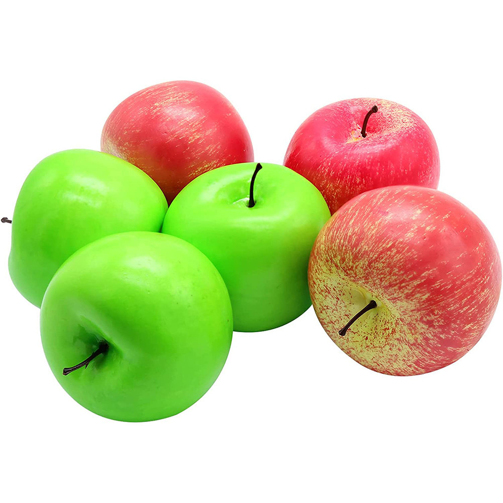 ⭐knowwhy.ph⭐ Artificial Apple Fruit Model Photo Props Photography Decor ...