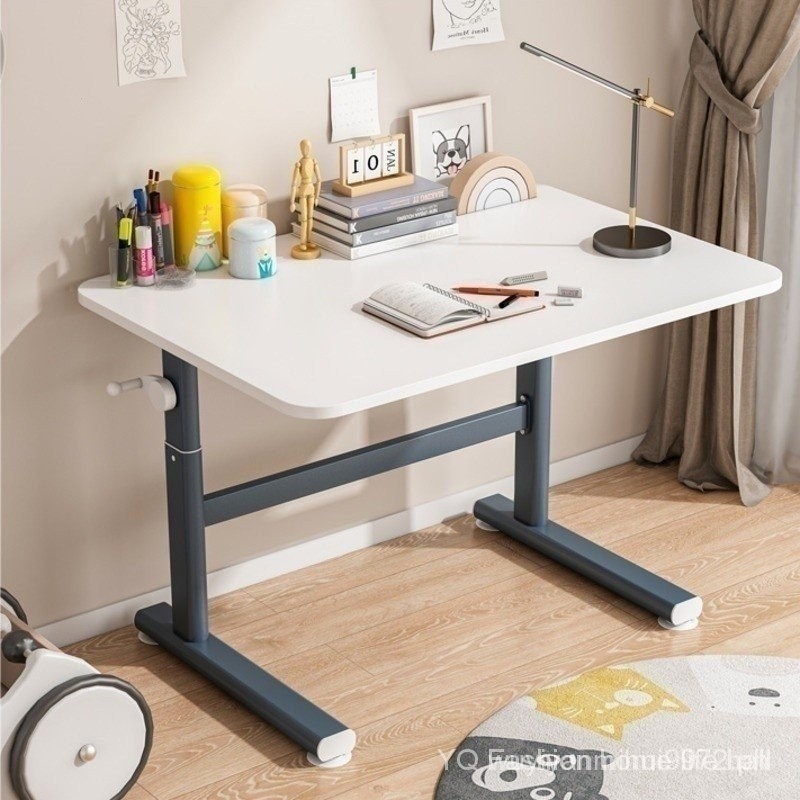 YJ.SG Height Adjustable Table Ergonomic Standing Desk Table Home Study ...