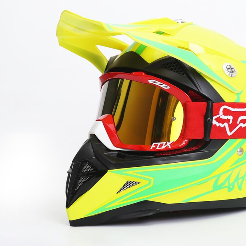 FOX Motocross Goggles UV400 Motorcycle Glasses MTB Helmet Goggle Men ...
