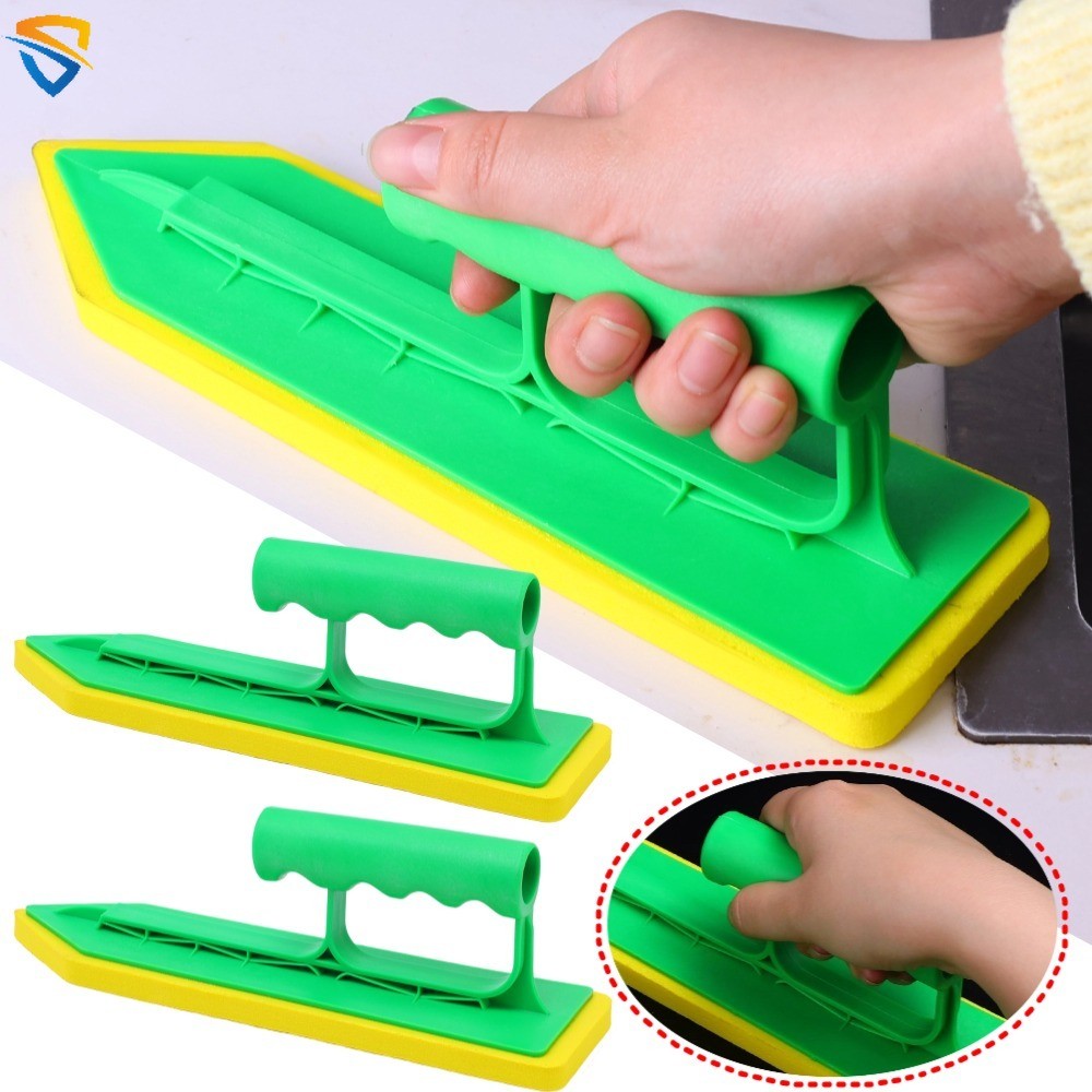 EVA Gypsum Coating Scraper Grout Stucco Sponge Foam Trowel Floor Tile ...