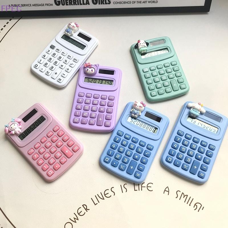 FPEC Sanrio Anime Hello Kitty Calculator Kuromi Melody Electronic ...
