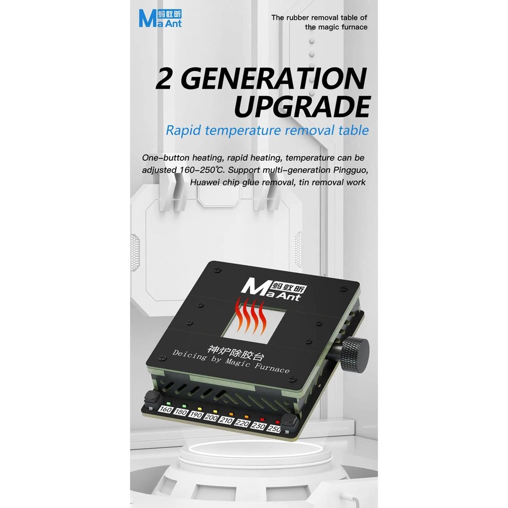 MaAnt SL-2 YCS 2S Mobile Phone Motherboard NAND CPU Heating Rework Platform IC Chip Desoldering ...