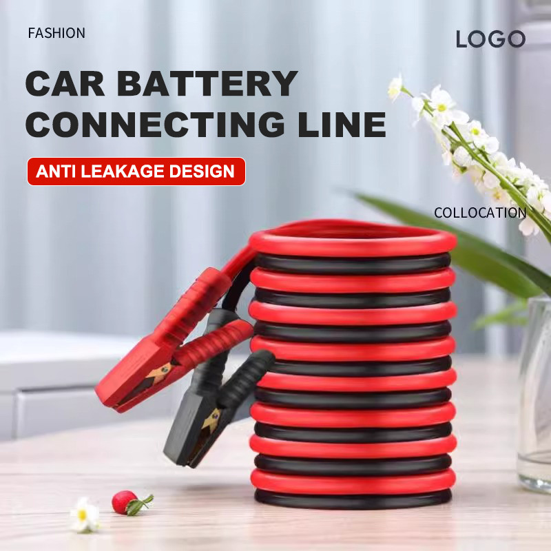 Car Battery Jump Leads Cable Jumper 3/4m 2000A Emergency Power Starter ...