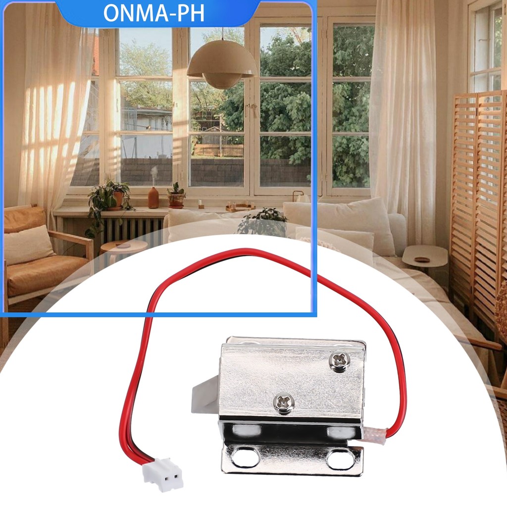 (ONMA-PH) Electronic Latch Lock Catch Door 12V Electro-magnet Release ...