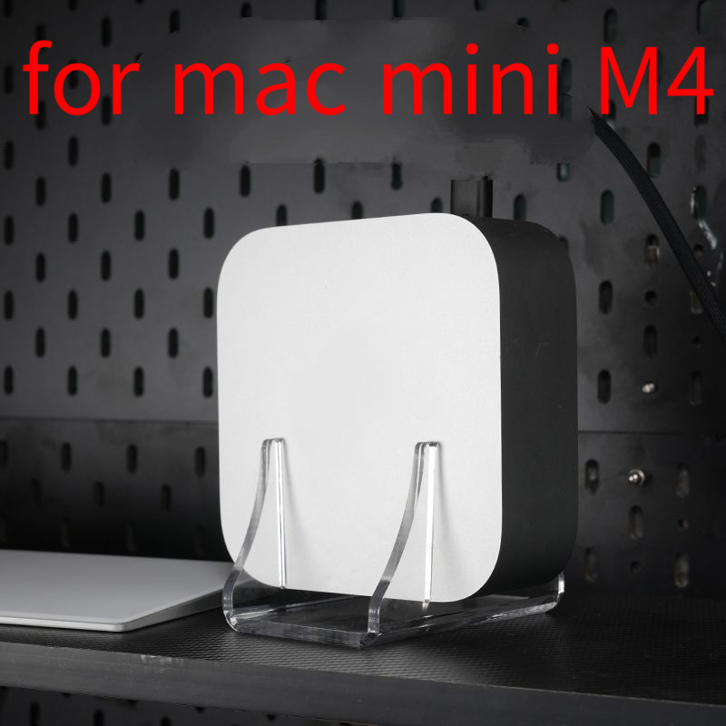 for 2024 mac mini M4 desktop acrylic stand base | Shopee Philippines