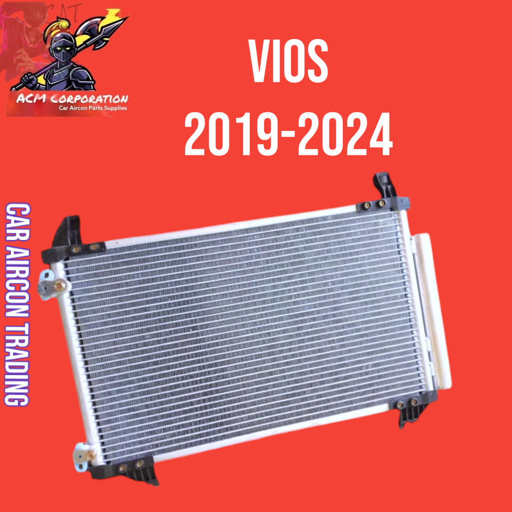 Toyota Vios 2019-2024 Condenser Laminated Car Aircon Parts acm CAT ...