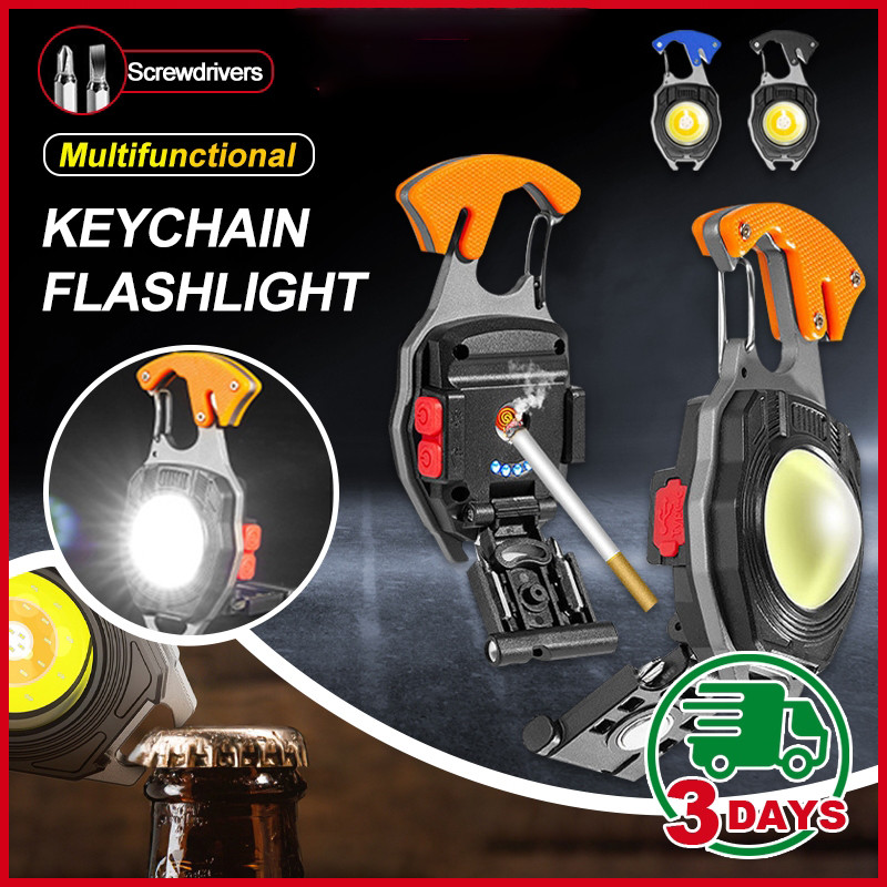Keychain flashlight rechargeable led flashlight rechargeabl waterproof ...