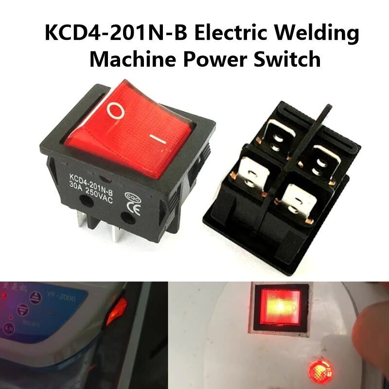【Ready Stock】 30A Welder Welding Machine Boat Type ON/OFF Rocker Switch ...