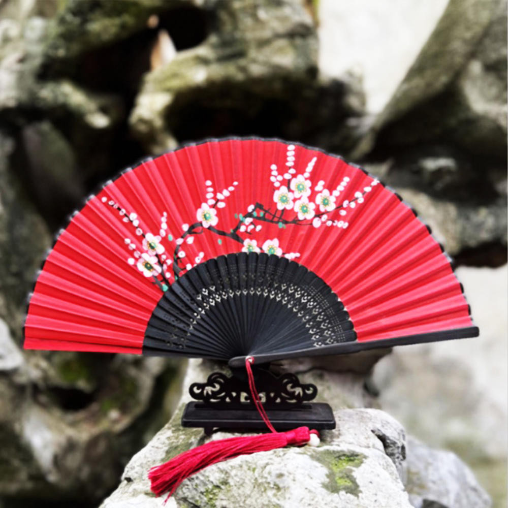 New Chinese Style Suzhou Folding Fan - Vintage Summer Hand Fan for ...