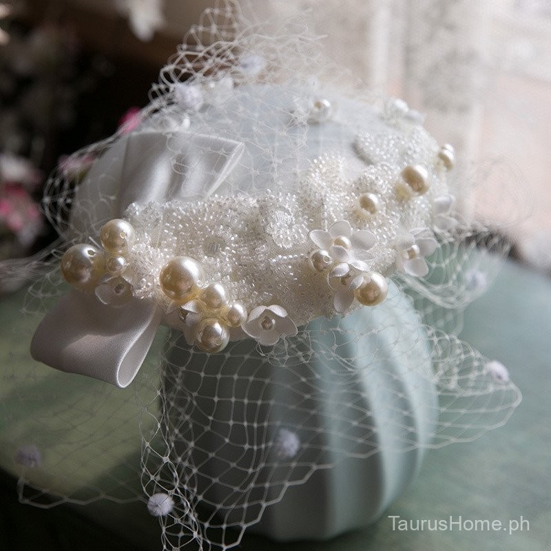 French Style British Socialite Pearl Small Hat Elegant Cheongsam ...