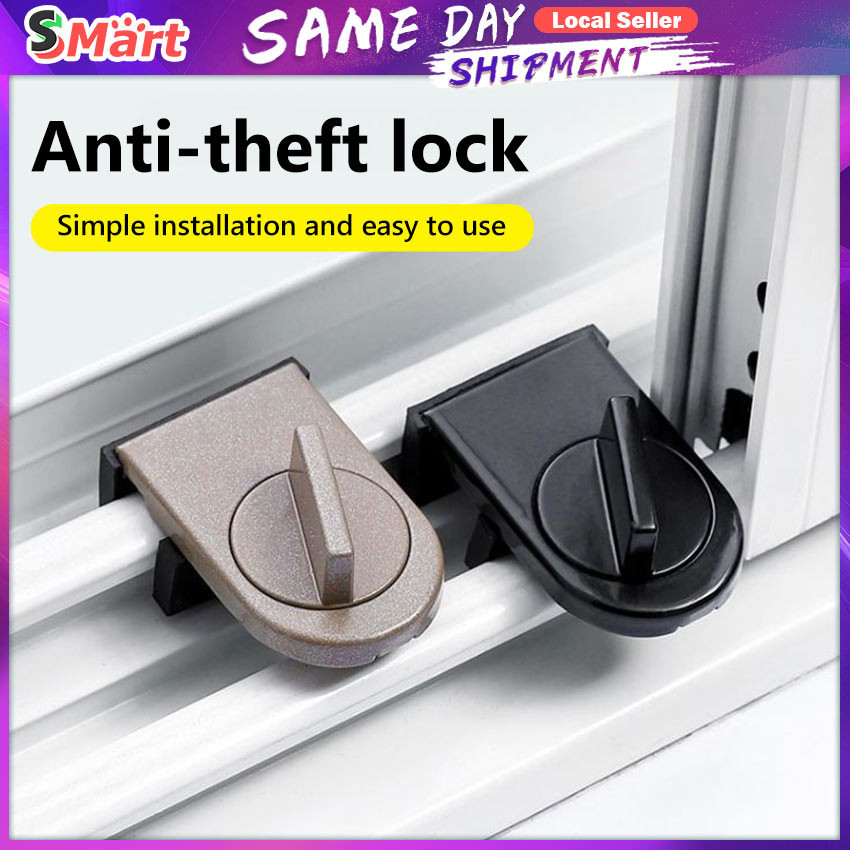 Sliding Door Window Lock Sliding Sash Stopper Door Restrictor Security ...