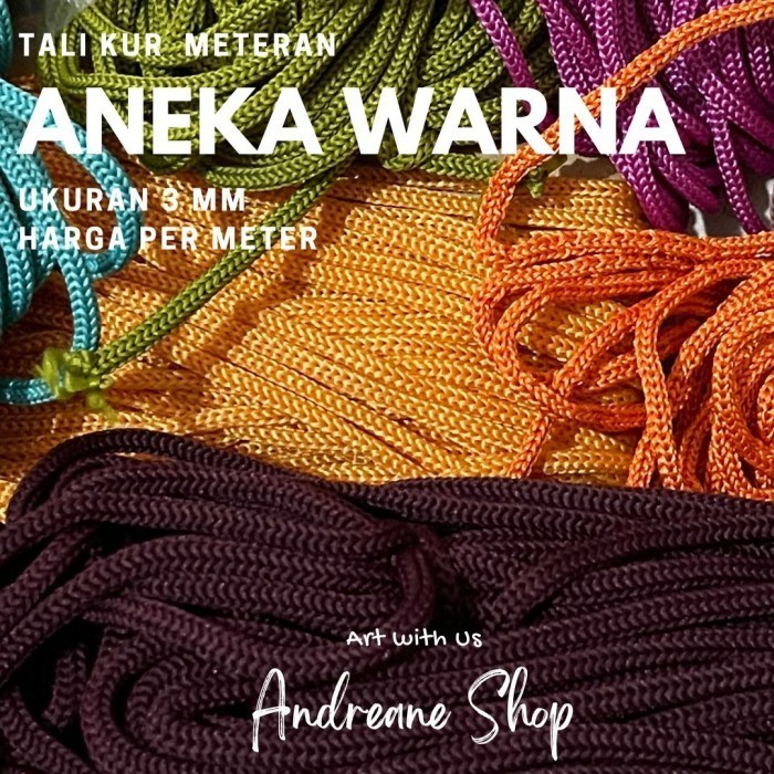 Multipurpose 3mm Choir / Kur / Cord Rope Suitable for Crafts ...