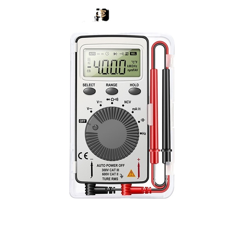 Portable card digital multimeter digital display multimeter ultra-thin ...