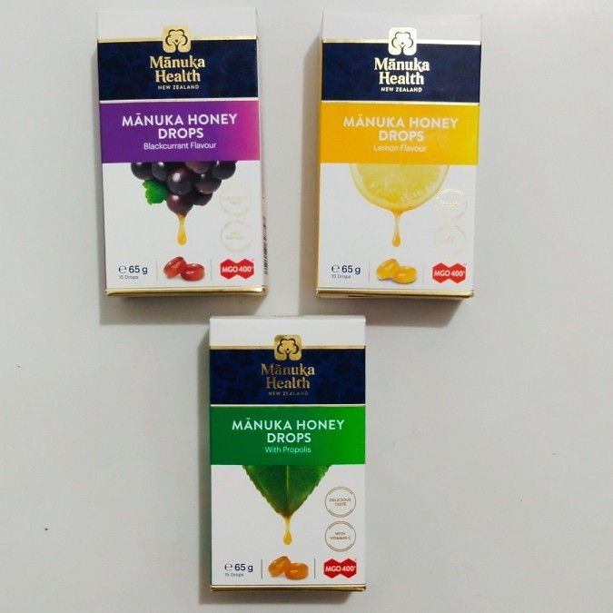 Manuka Honey Drops 15pcs Australian Original manuka Candy 15drop MGO400 ...