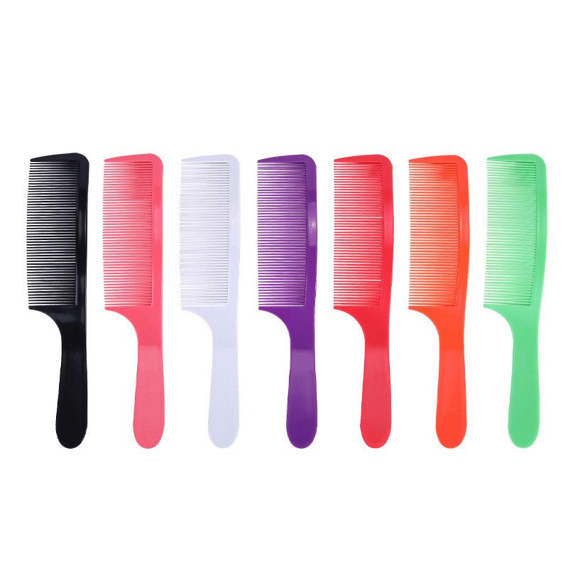 Jelly Textured Detangling Combs Flat comb Men's flat cut hair clipper ...