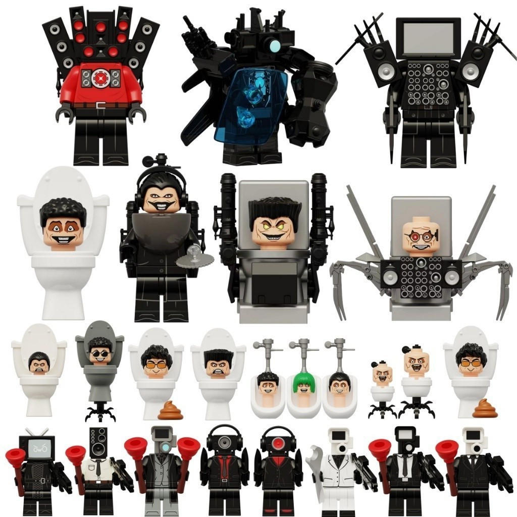 New Toilet Man Doll Titan Monitor Soundman Agent humanoid Toilet Man ...