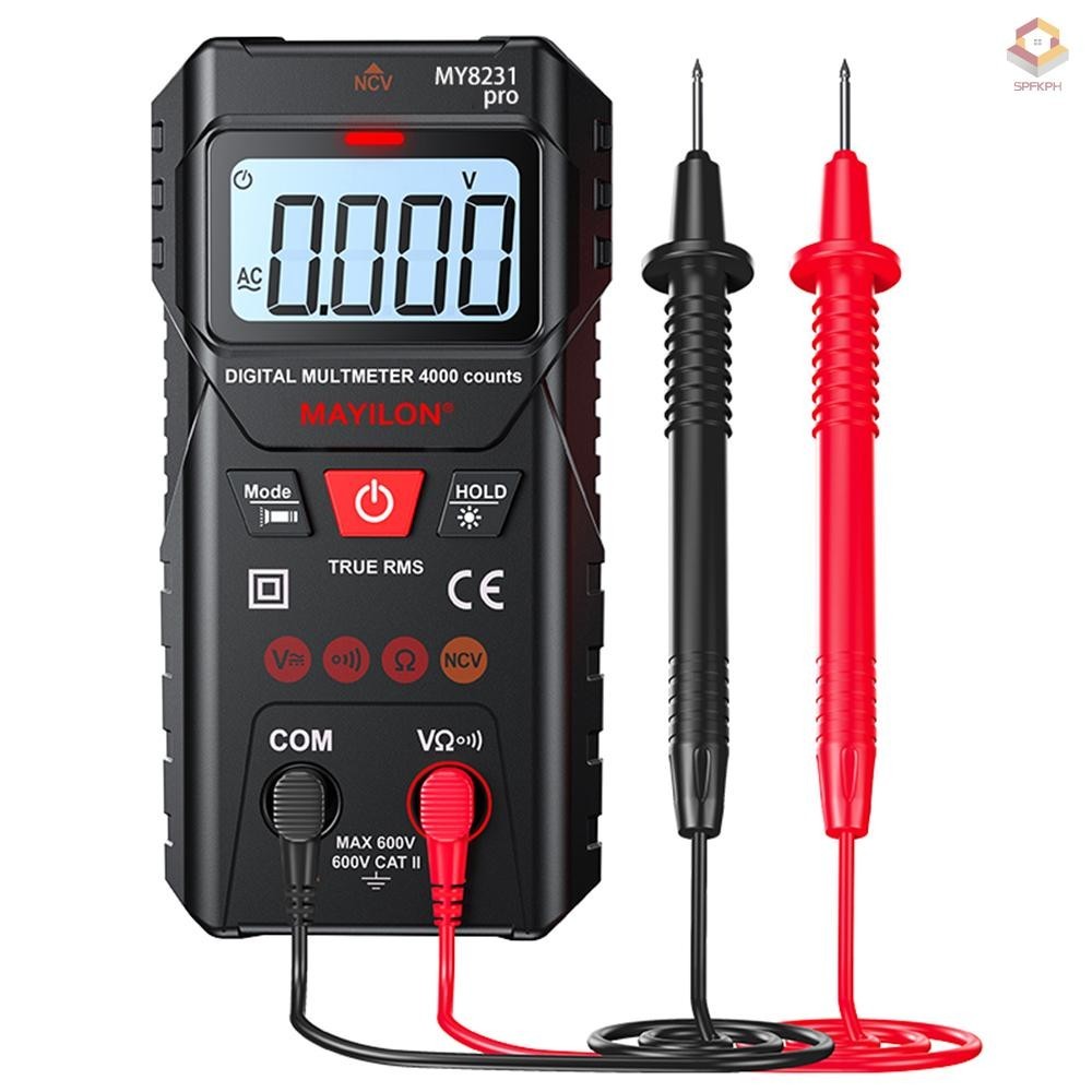 MAYILON Digital Multimeter Multi Tester with NCV Non-Contact Voltage ...