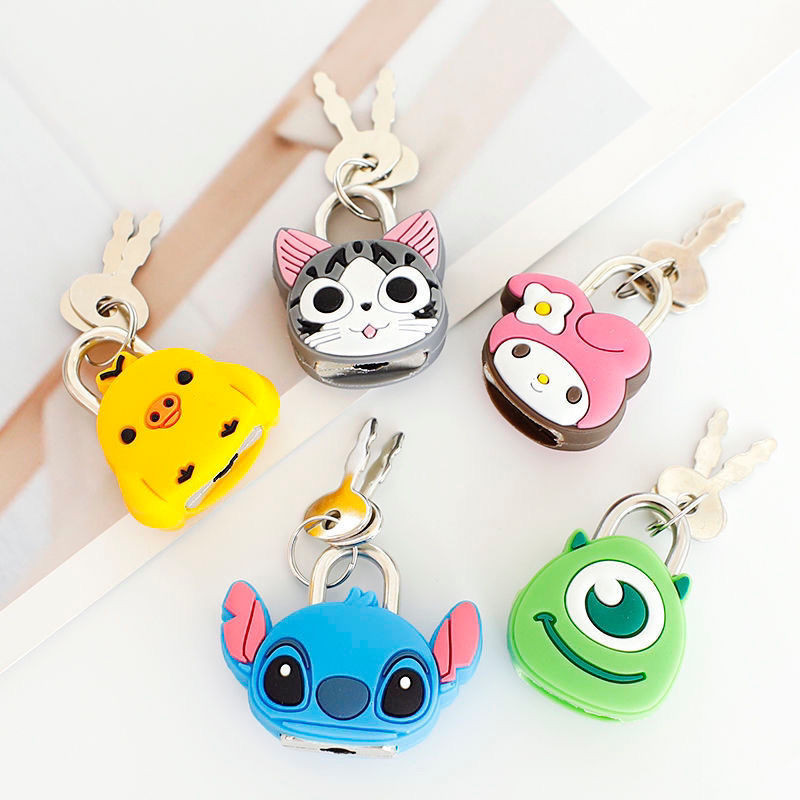 Creative Anti-theft Combination Lock Small Lock Luggage Diary Lock ...