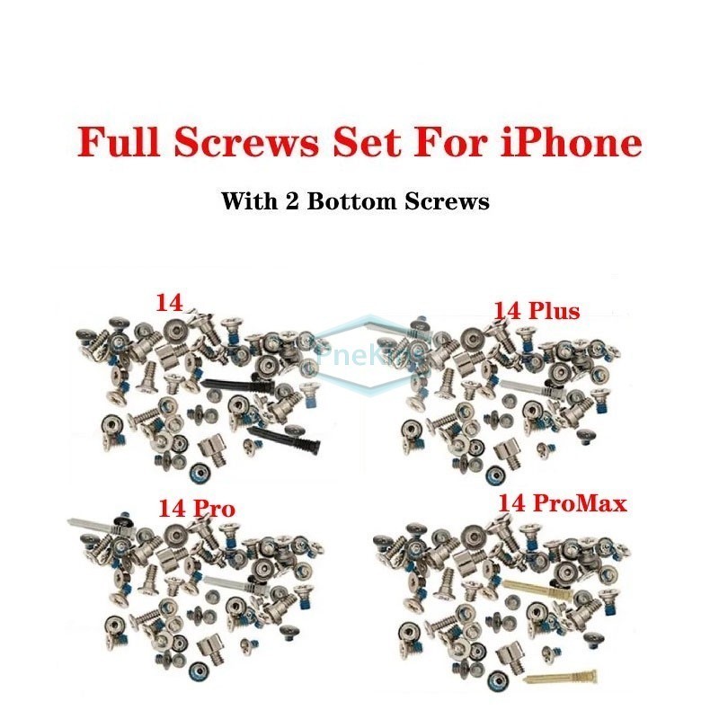 Complete Full Screws Set Kit Repair Replacement Parts for iPhone 14 ...