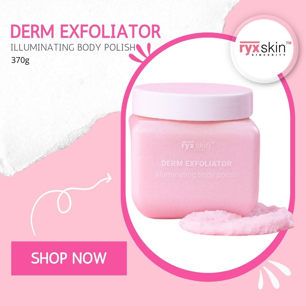Ryxskin Derm Exfoliator Illuminating Body Polish | RYX RYXSKINCERITY ...