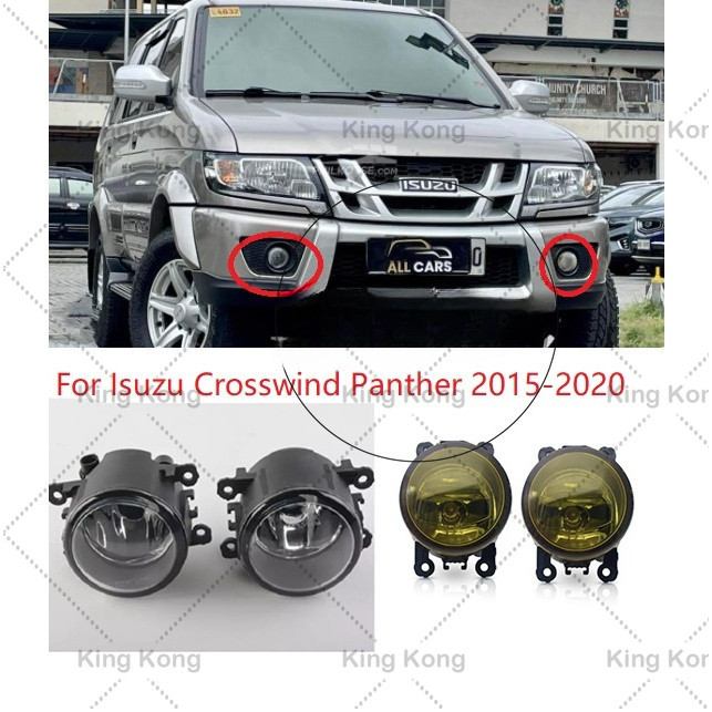 Fog lamp Foglight Assembly for Isuzu Crosswind Sportivo Panther 2012 2013 2014 2015 2016 2017 ...