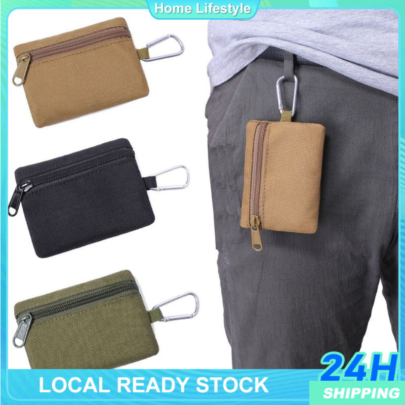 Wallet EDC Molle Pouch Key Card Case Sports Coin Purse Hunting Bag ...