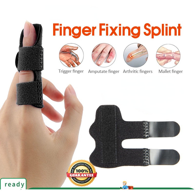 Pain Relief Finger Support Trigger Corrector Finger Fixing Splint Brace ...
