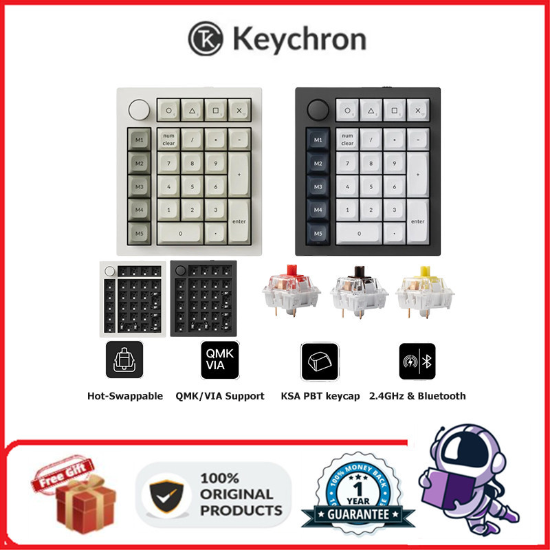 Keychron Q0 Max QMK Custom Number Keyboard | Shopee Philippines