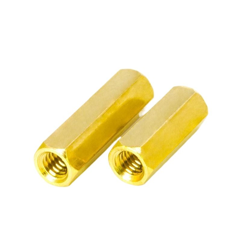 Double-pass copper column M5M6 hexagonal copper stud isolation column ...